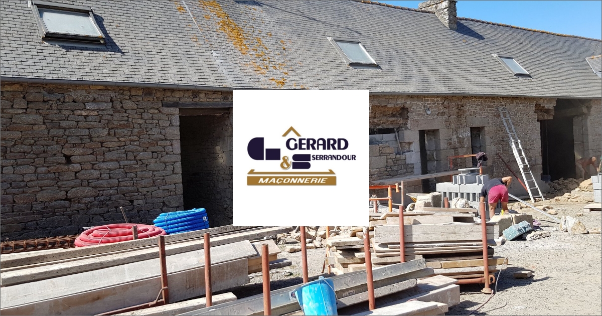 GERARD & SERRANDOUR - Maçon à Lamballe